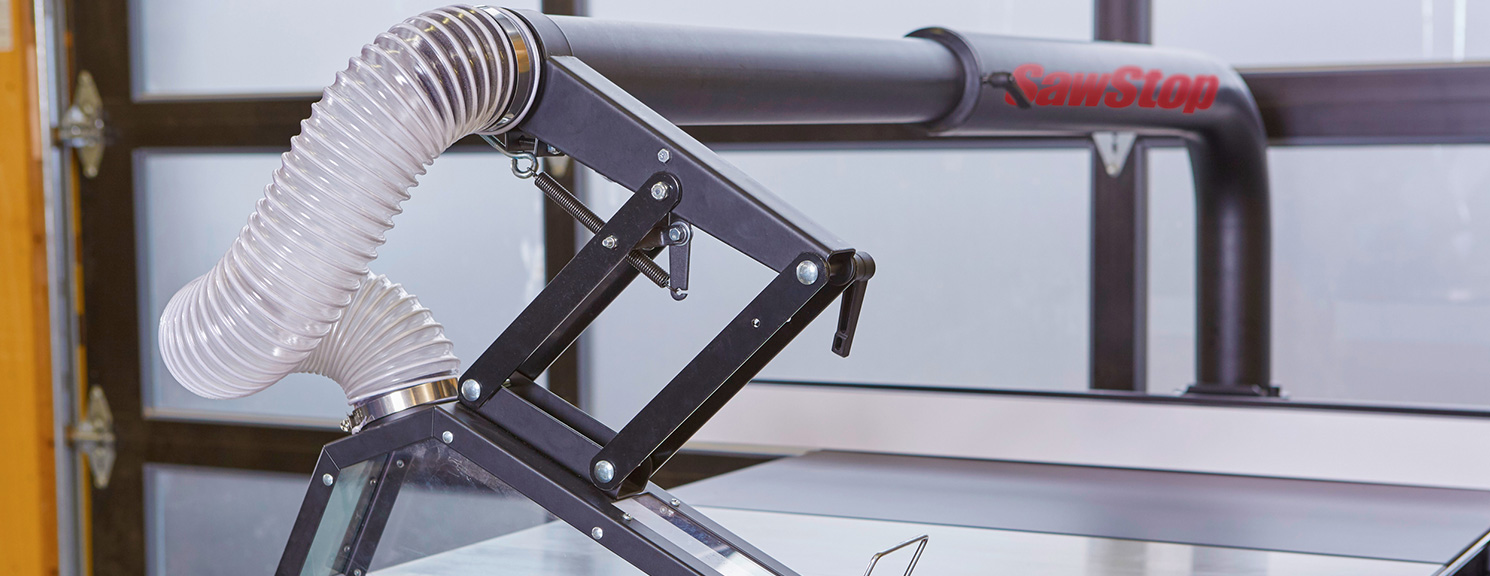 Floating Overarm Dust Collection – Saw Sales